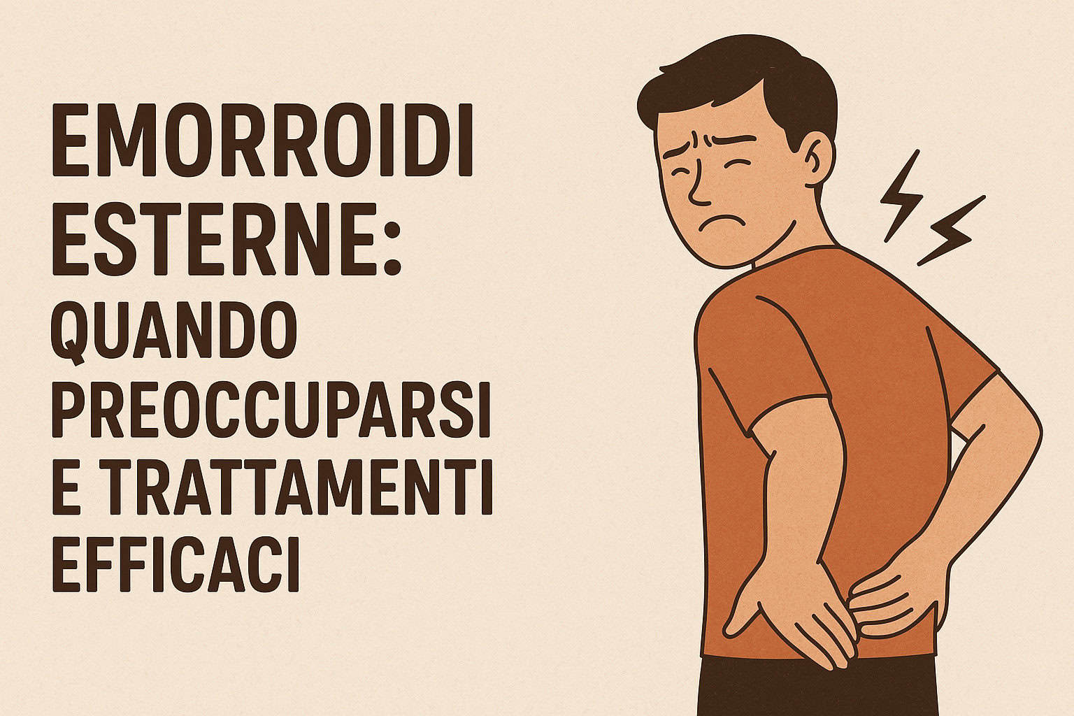 Emorroidi Esterne: Quando Preoccuparsi e Trattamenti Efficaci